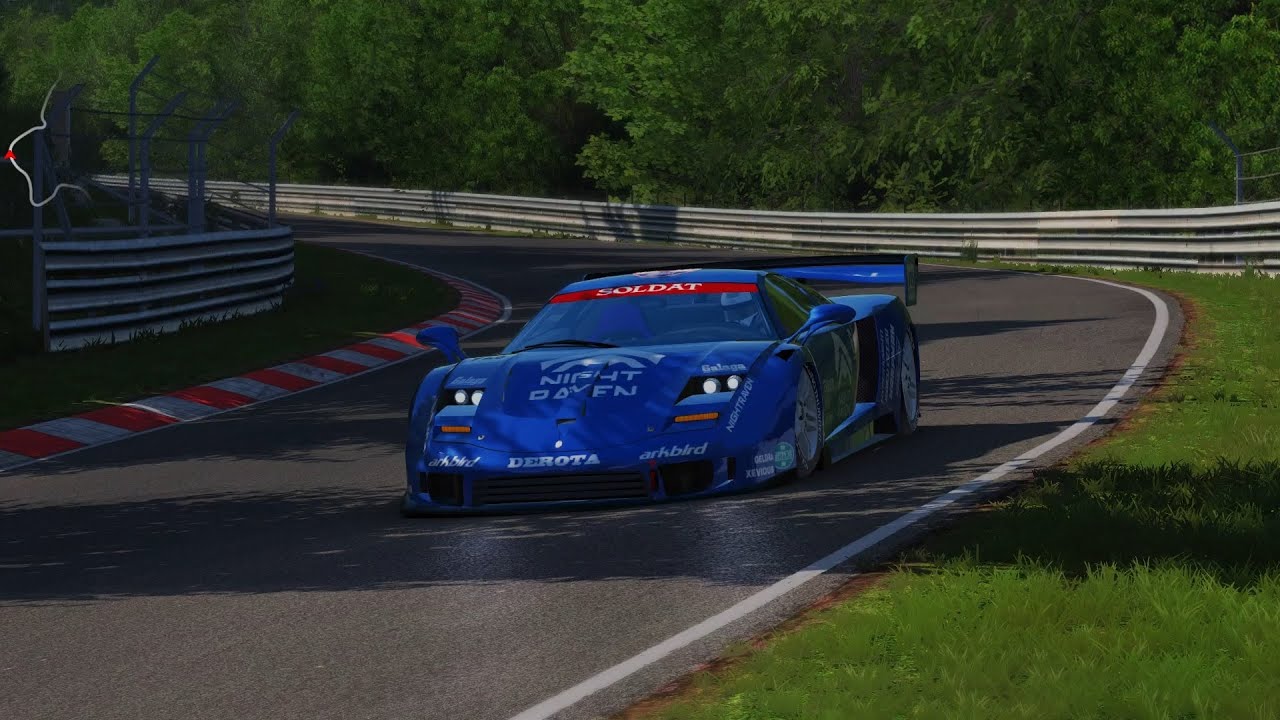 My fastest lap ever on the Nordschleife | Soldat Raggio Arkbird ...