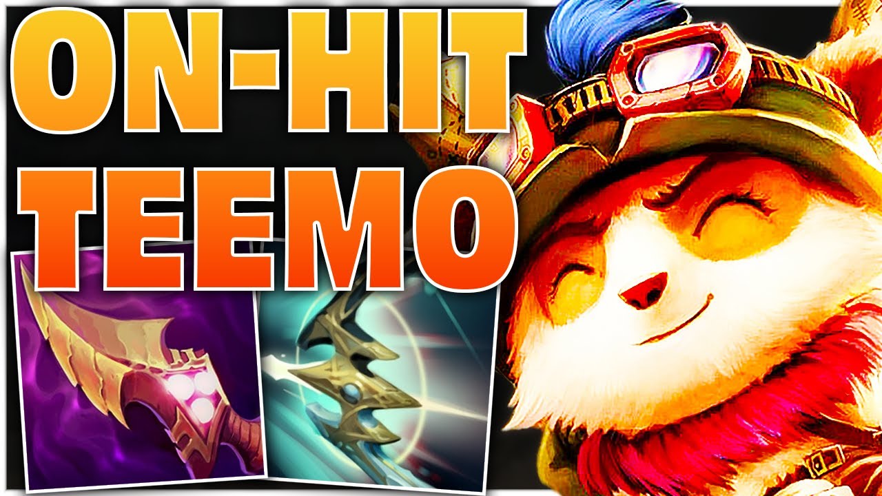 On-Hit Teemo Top Lane Build | Terminus + Nashor's Tooth | League of ...
