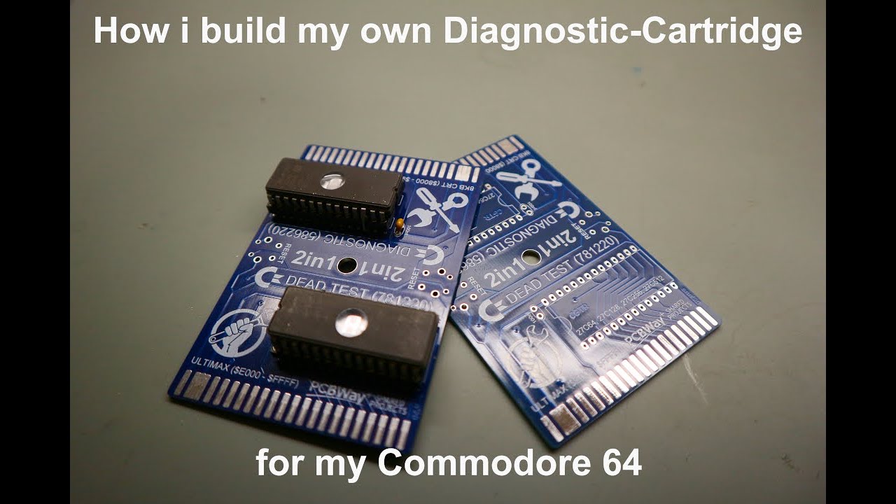 Commodore C64 Series #4: How I build my own Diagnostic-Cartridge. - YouTube