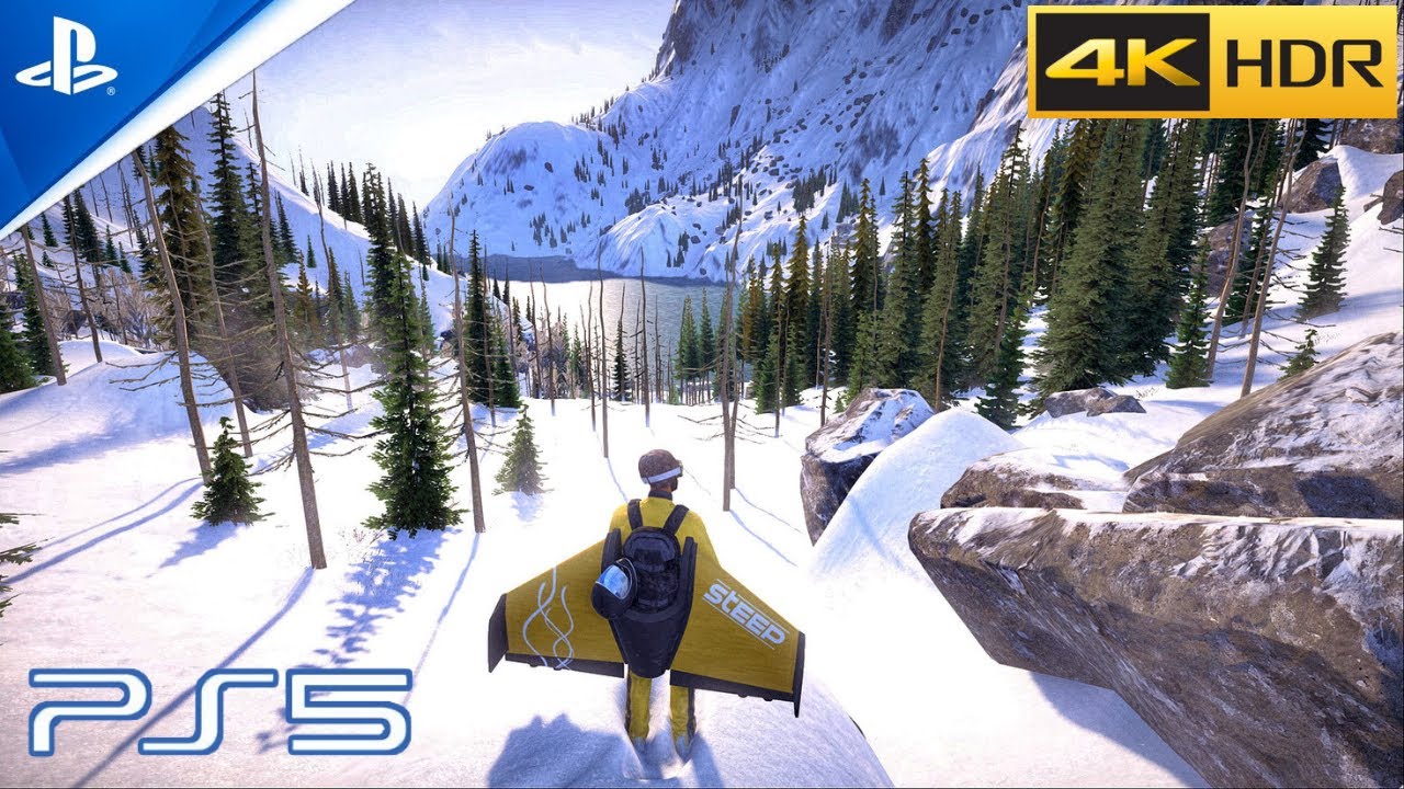 (PS5) WOW! This Snowy Mountain Sports Game Makes You Feel it | ULTRA ...
