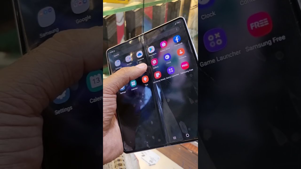 Samsung Galaxy Z Fold 3 12/256 GB 03318162007 - YouTube