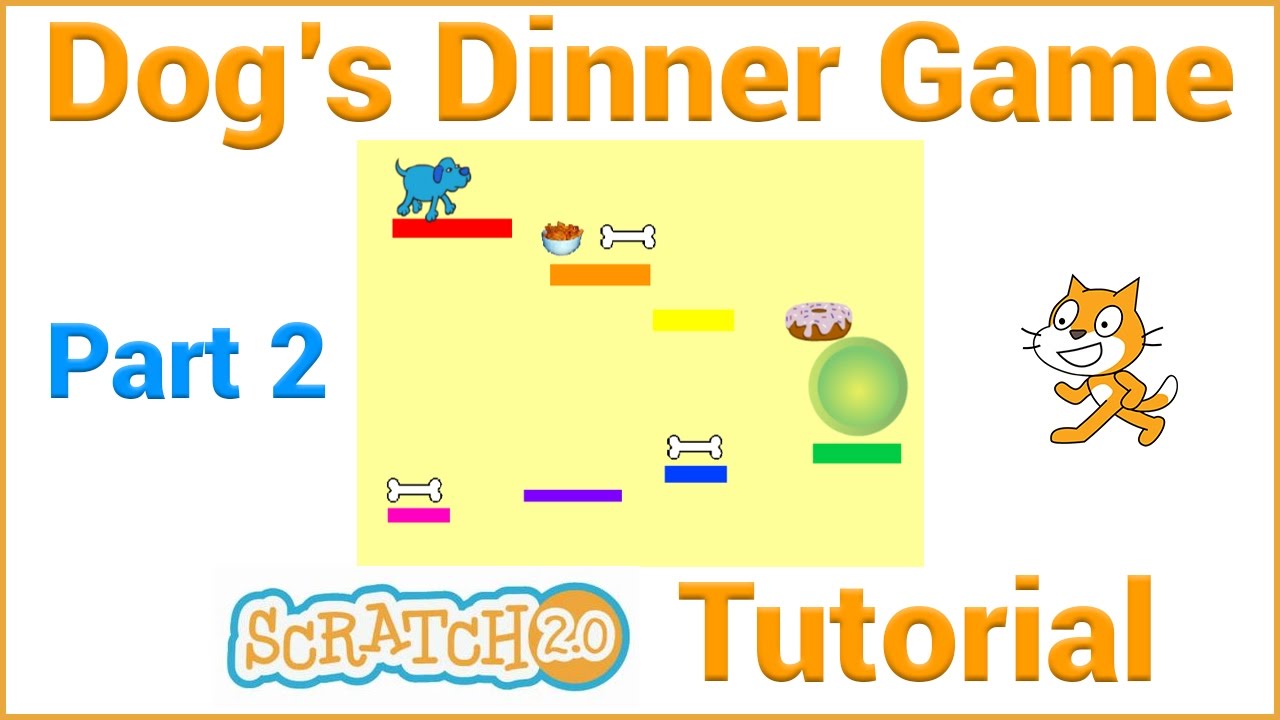 Make a Platform Game in Scratch (Part 2/5) - YouTube
