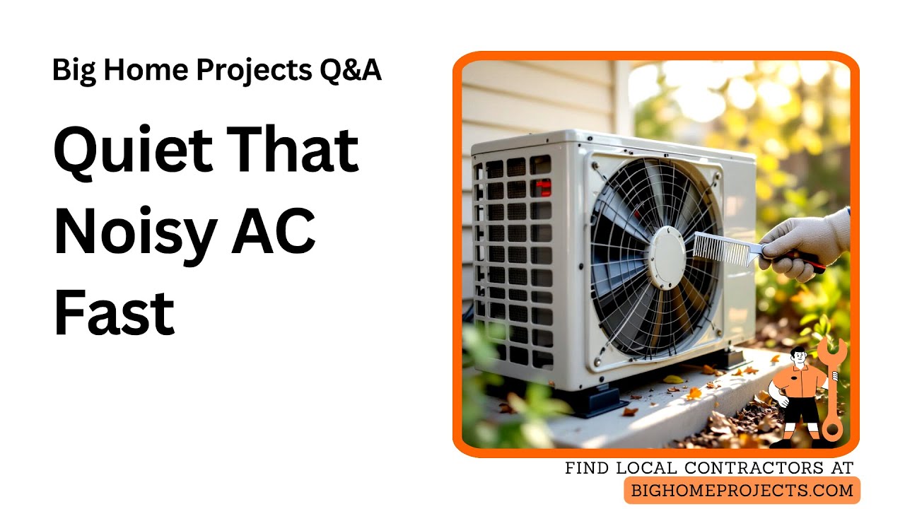 Noisy AC? Clean Coils Fan Alignment Fix Tutorial - YouTube