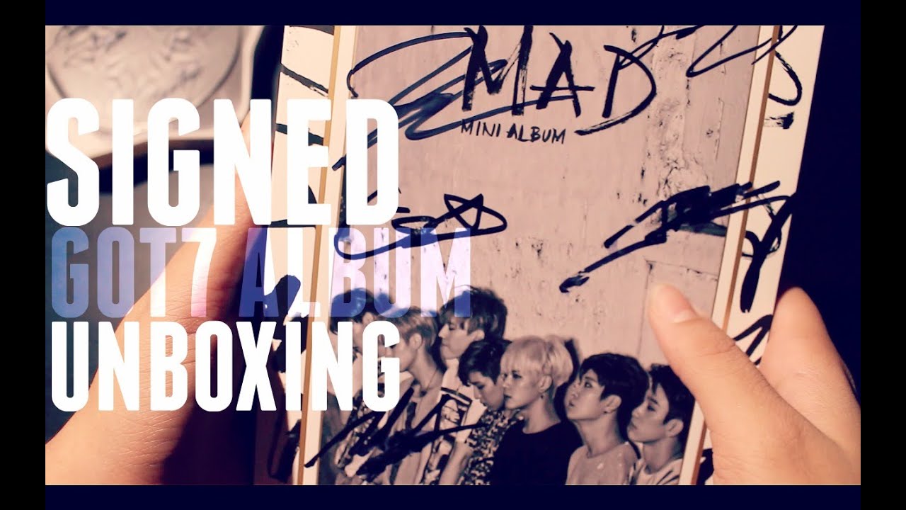 Signed GOT7 'MAD' | Album Unboxing - YouTube