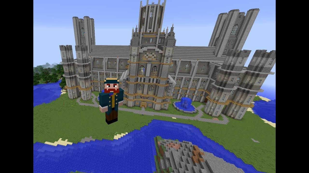 Minecraft Mega build time lapse video - YouTube