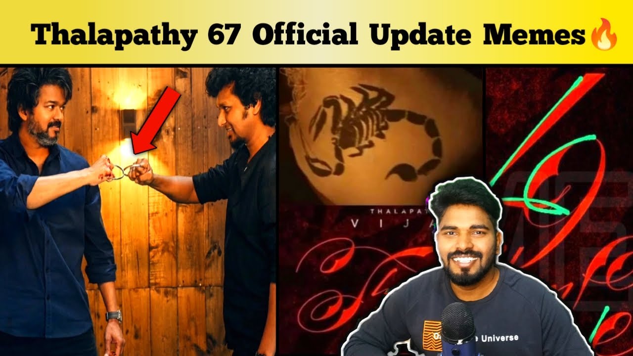 Thalapathy 67 Official Update Meme Review🔥| Hidden LCU Details Troll ...