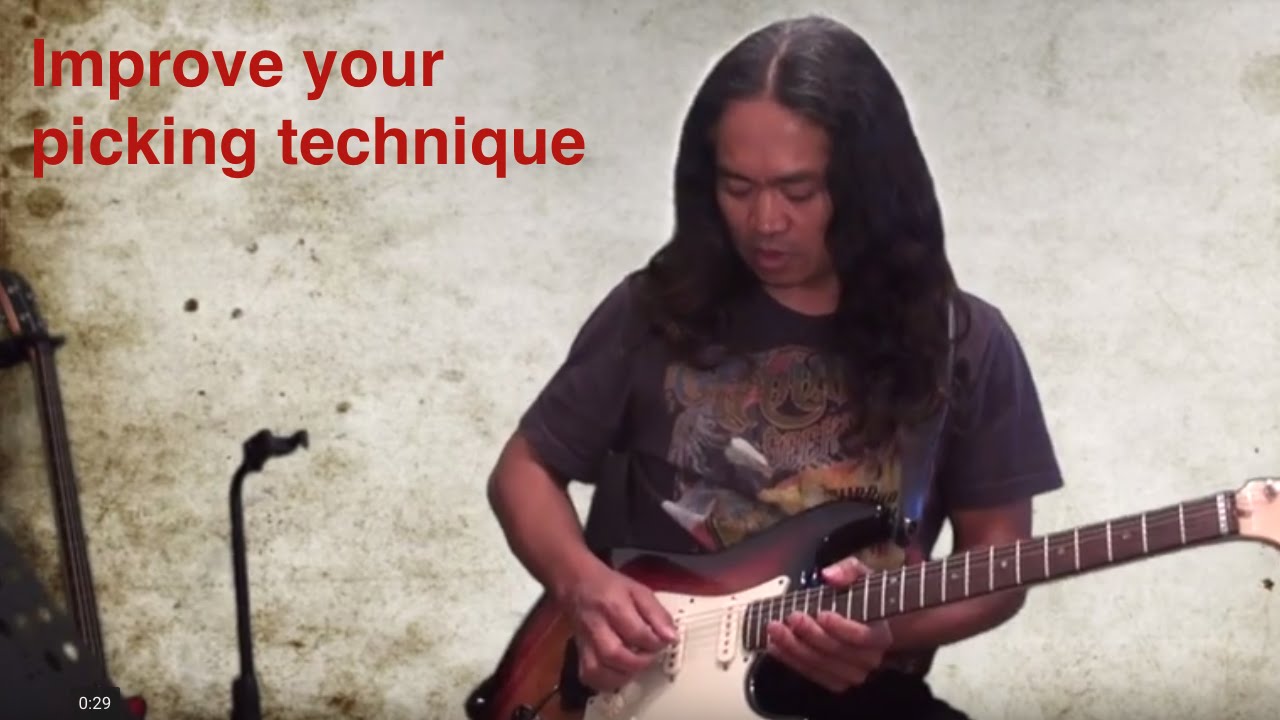 Guitar Lesson - Picking Technique - YouTube