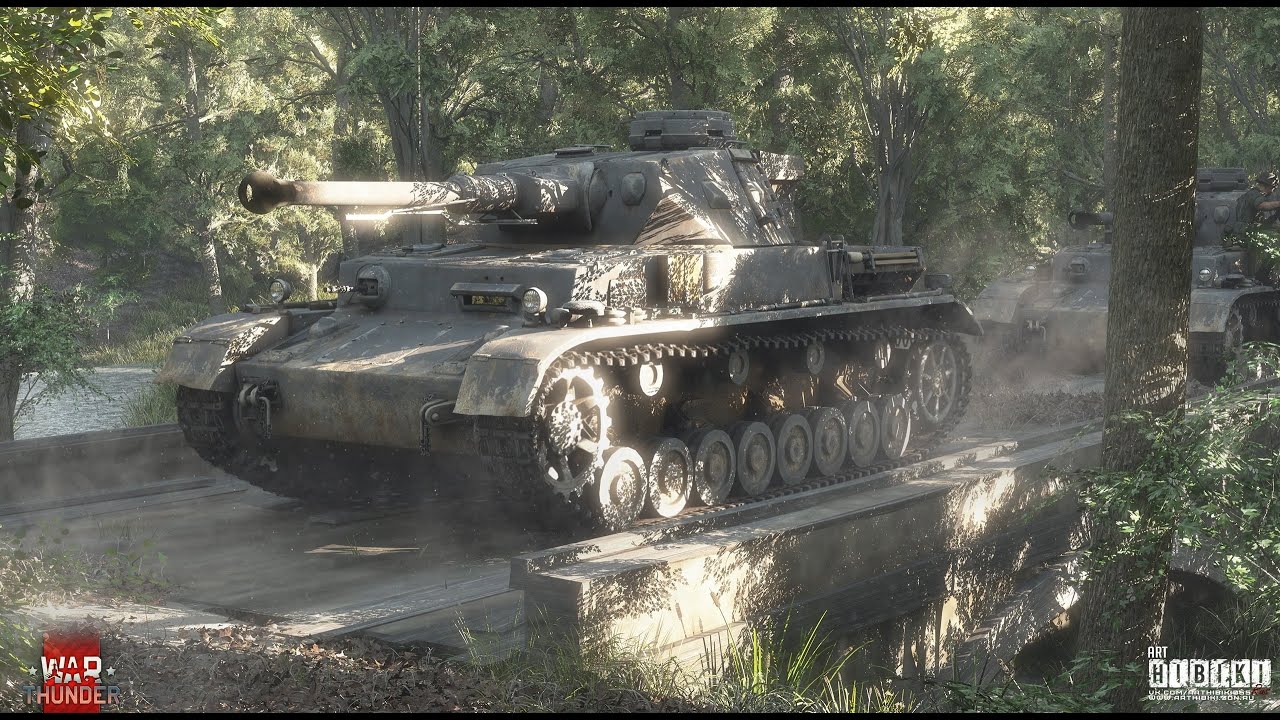 War Thunder - bush tanks ;) - YouTube
