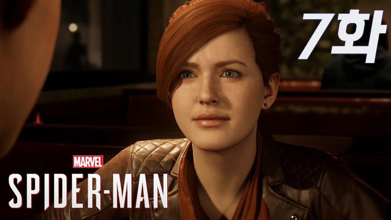 [4K] 7화 【 마블 스파이더맨 】 거미줄을 타고 뉴욕을♬ 피터&MJ (Marvel Spider-Man) PS4 PRO ...