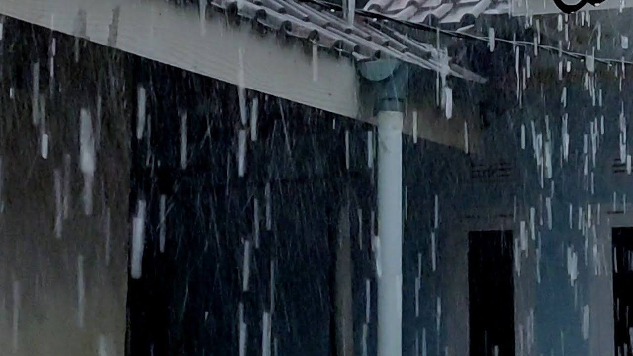 Heavy Rain and Lightning Sounds at Night for Better Sleep | Rain Sounds ...