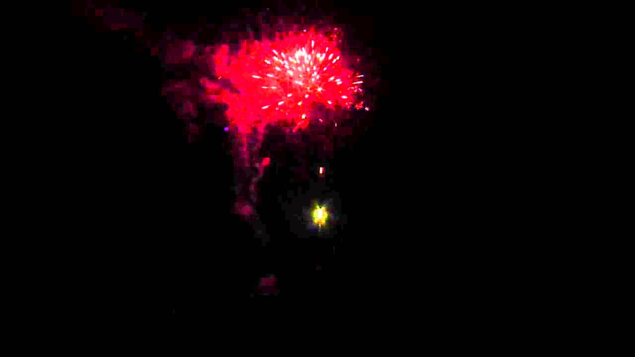 Low Noise Single Ignition Firework Cake - YouTube