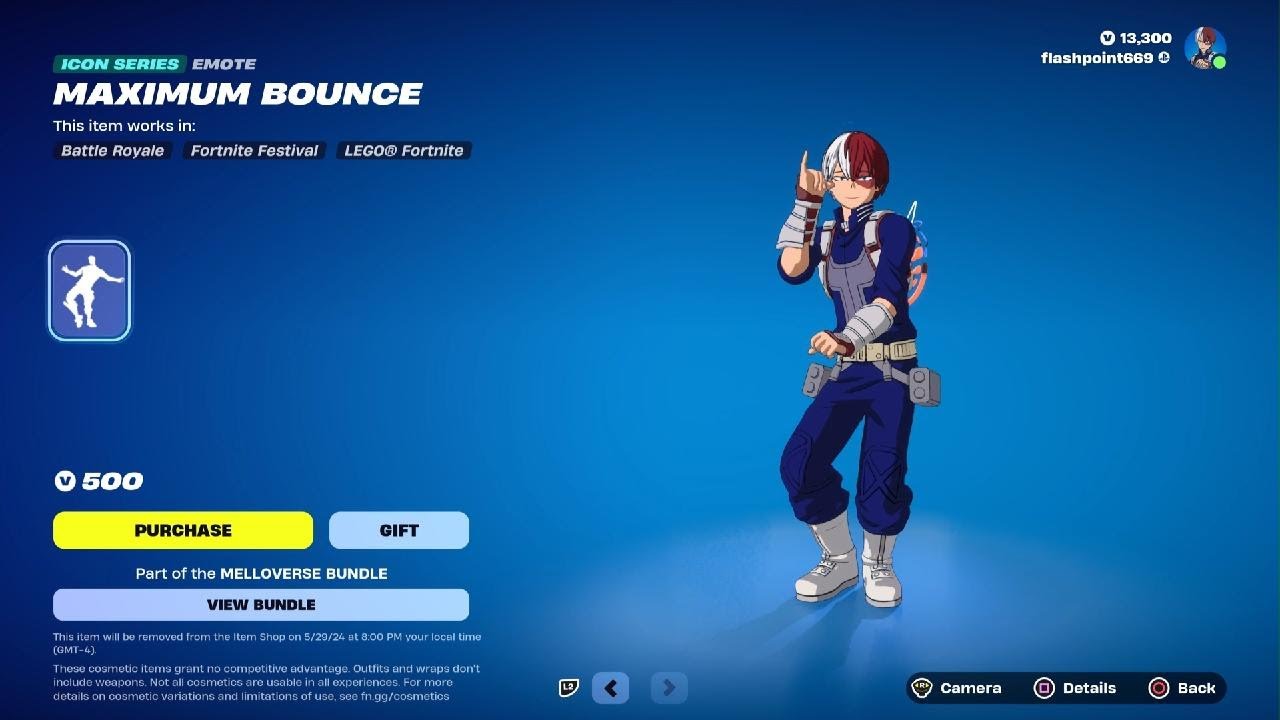 Fortnite Maximum Bounce Emote Showcase - YouTube