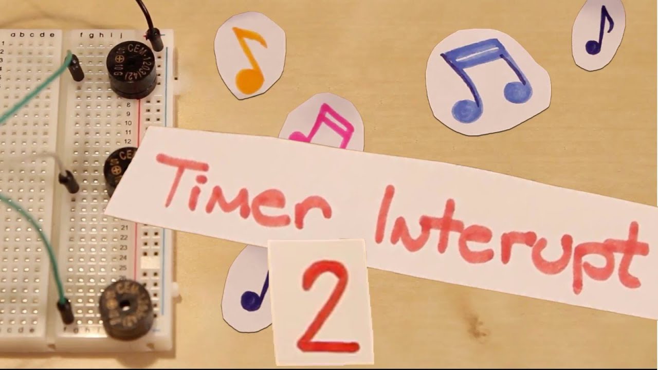 Curious Components | Ep 5 - Using Timer Interrupts to Play Multiple Tones - YouTube