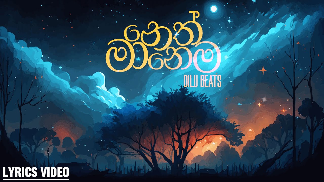Neth Manema | නෙත් මානෙම | DILU Beats | Lyrics Video - YouTube
