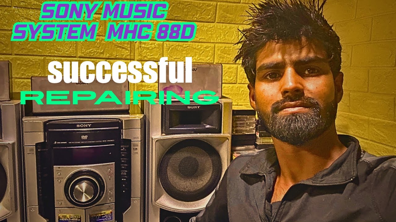 Sony music system MHC 88 D 3500w - YouTube