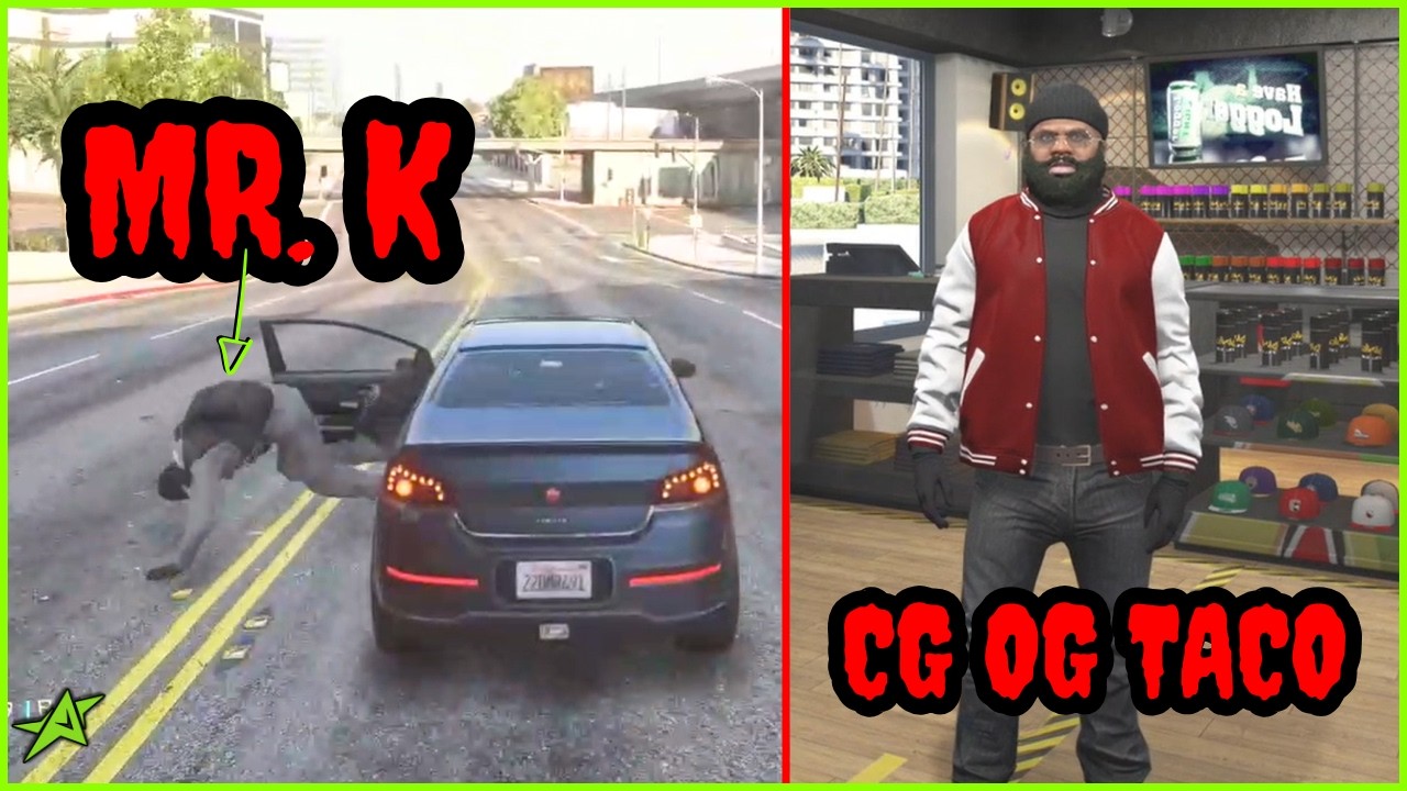 MR. K WENT TO PICK UP CG TACO FOR THE CHANG GANG MEETING, AND THE WHOLE ...