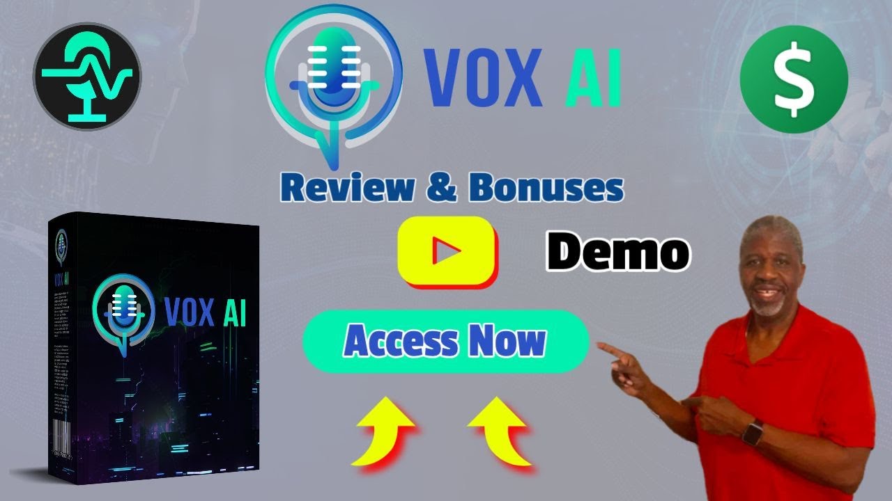 Vox AI Review ⭐BONUSES 👷🏽‍♀️DEMO🎁#1 Quality Audio w/ 660 Voices🔥 - YouTube