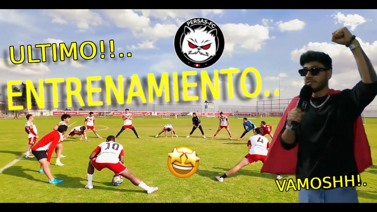 ANDYNSANE VISITA A LOS JUGADORES DE PERSAS Y SU ULTIMO ENTRENAMIENTO ...