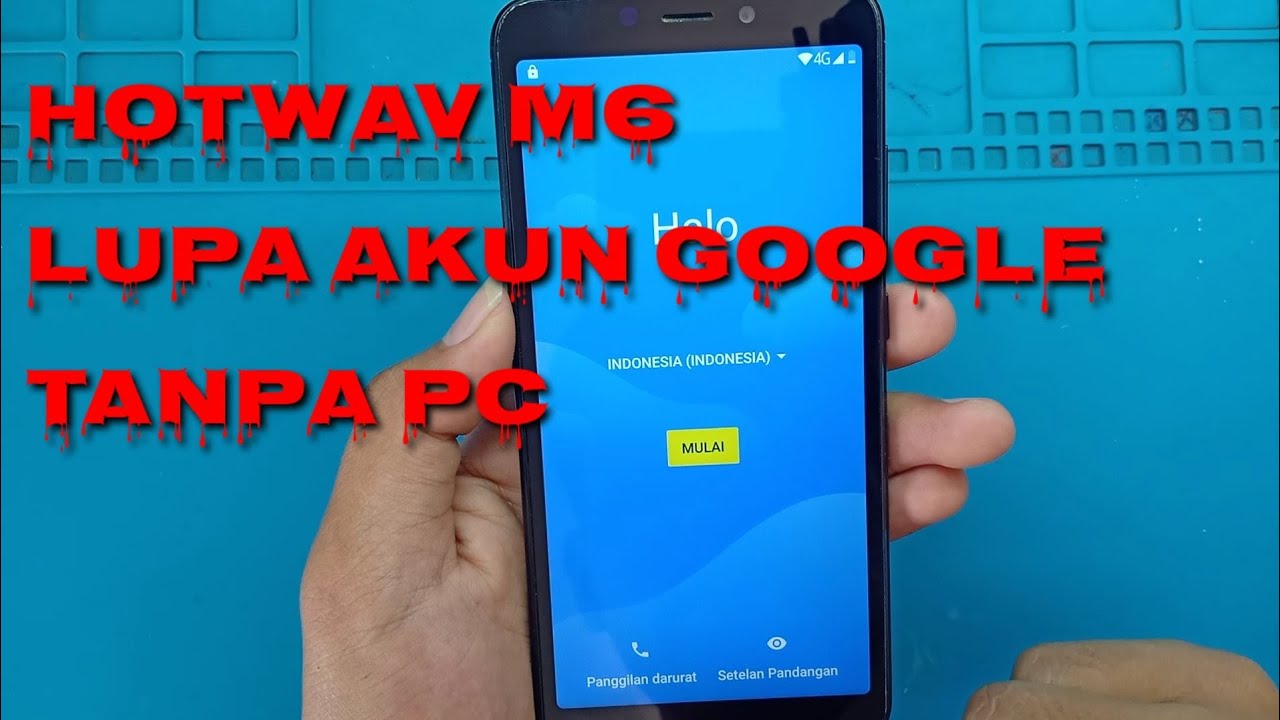 Bypass FRP google account HOTWAV M6 tanpa pc - YouTube
