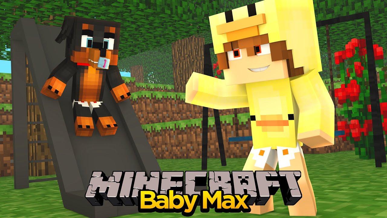 MINECRAFT ADVENTURE - BABY DUCK & BABY MAX BECOME BEST FRIENDS!! - YouTube