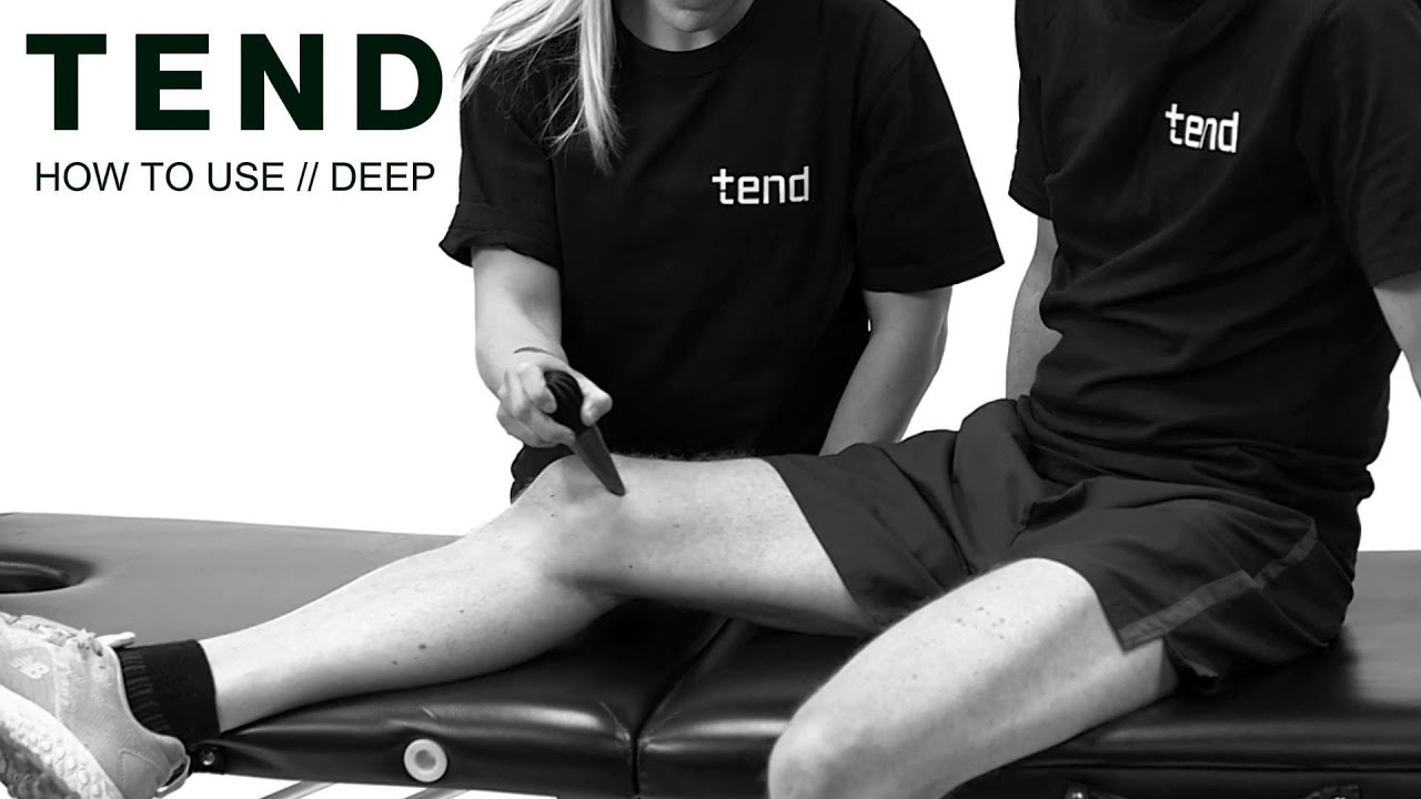 Tend Deep: Professional Illustration for Knee Discomfort Treatment as a ...