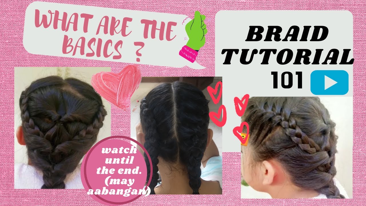 BASIC BRAID TUTORIAL (PART 1) - YouTube
