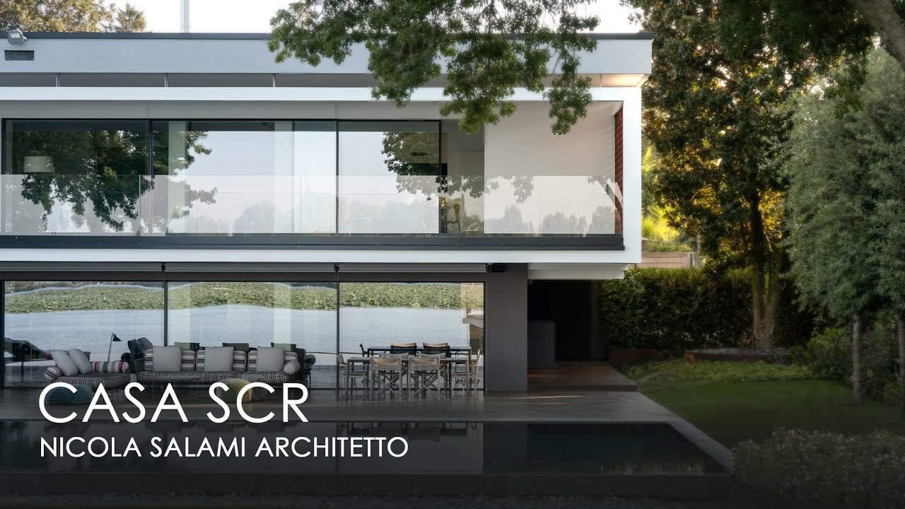 La ristrutturazione di una casa fronte lago con uno stile moderno - Nicola Salami Architetto ...