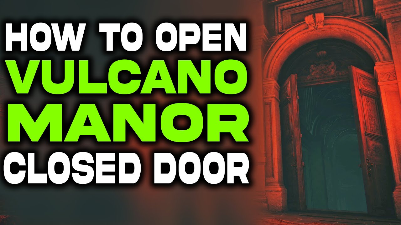 Volcano Manor How to Open Closed Door | Elden Ring Open Vulcano Manor ...