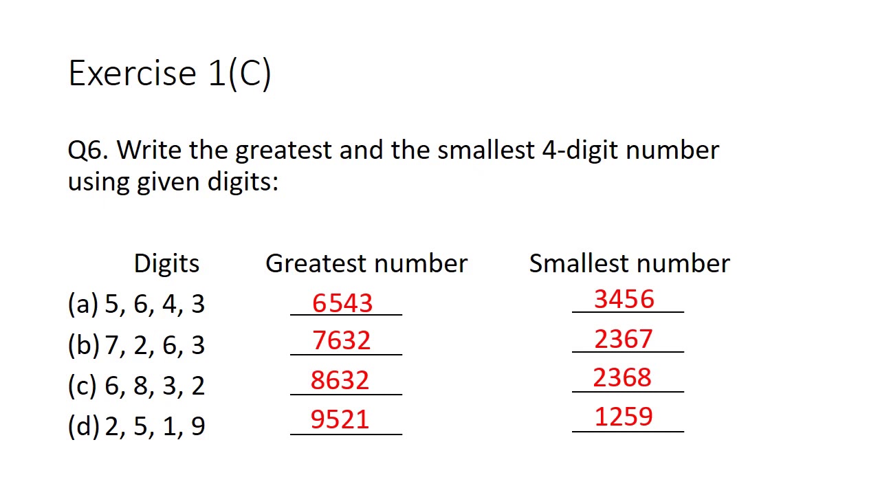 Class-3 Maths Ch-1 Lecture-6 (Numbers & numberation) - YouTube