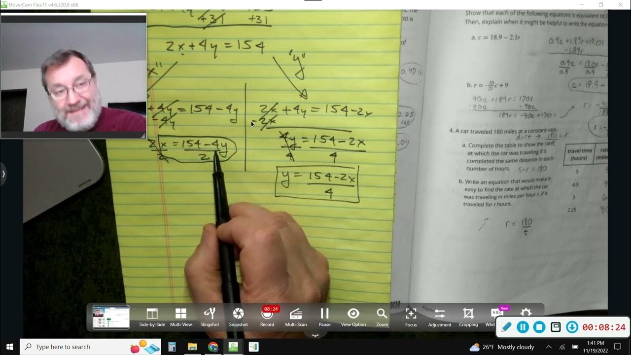 Unit #2, Lesson 8 Practice Problems - YouTube