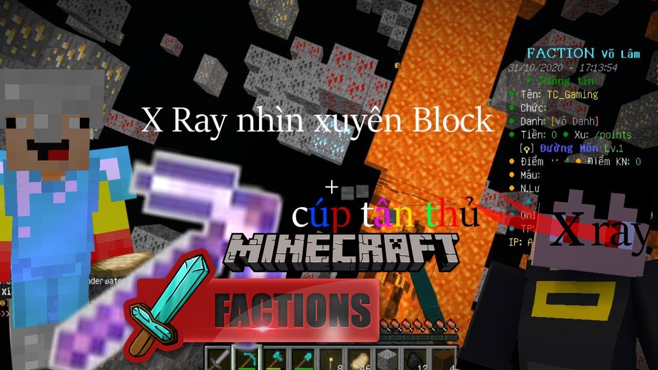 Minecraft Factions Võ lâm nhưng có HAKI nhìn xuyên tường | aemine.vn ...