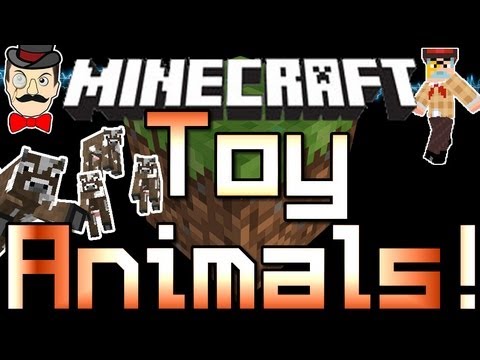 Minecraft Mods - TOY ANIMALS ! Tiny Pets - Size Mod ! - YouTube