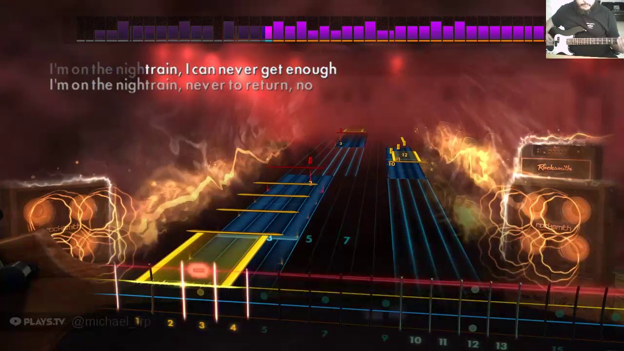 Rocksmith CDLC GNR - Night train Bass - YouTube