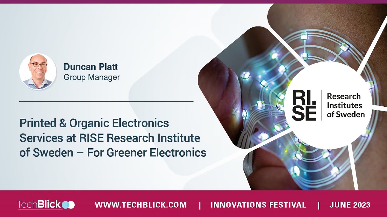 RISE | Printed & Organic Electronics Services at RISE – For Greener ...