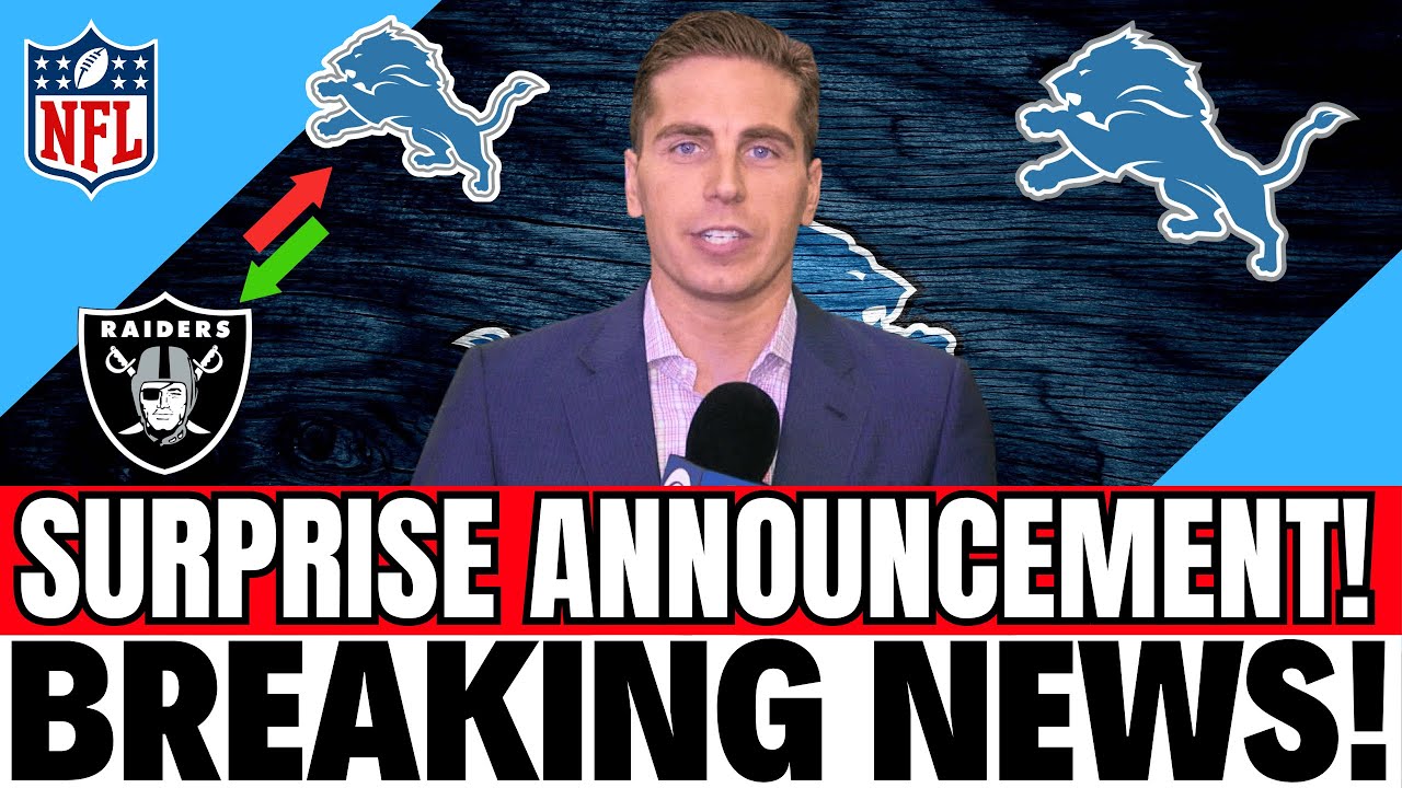 OFFICIAL STATEMENT! DETROIT LIONS CONFIRM RUMORS! DETROIT LIONS NEWS ...