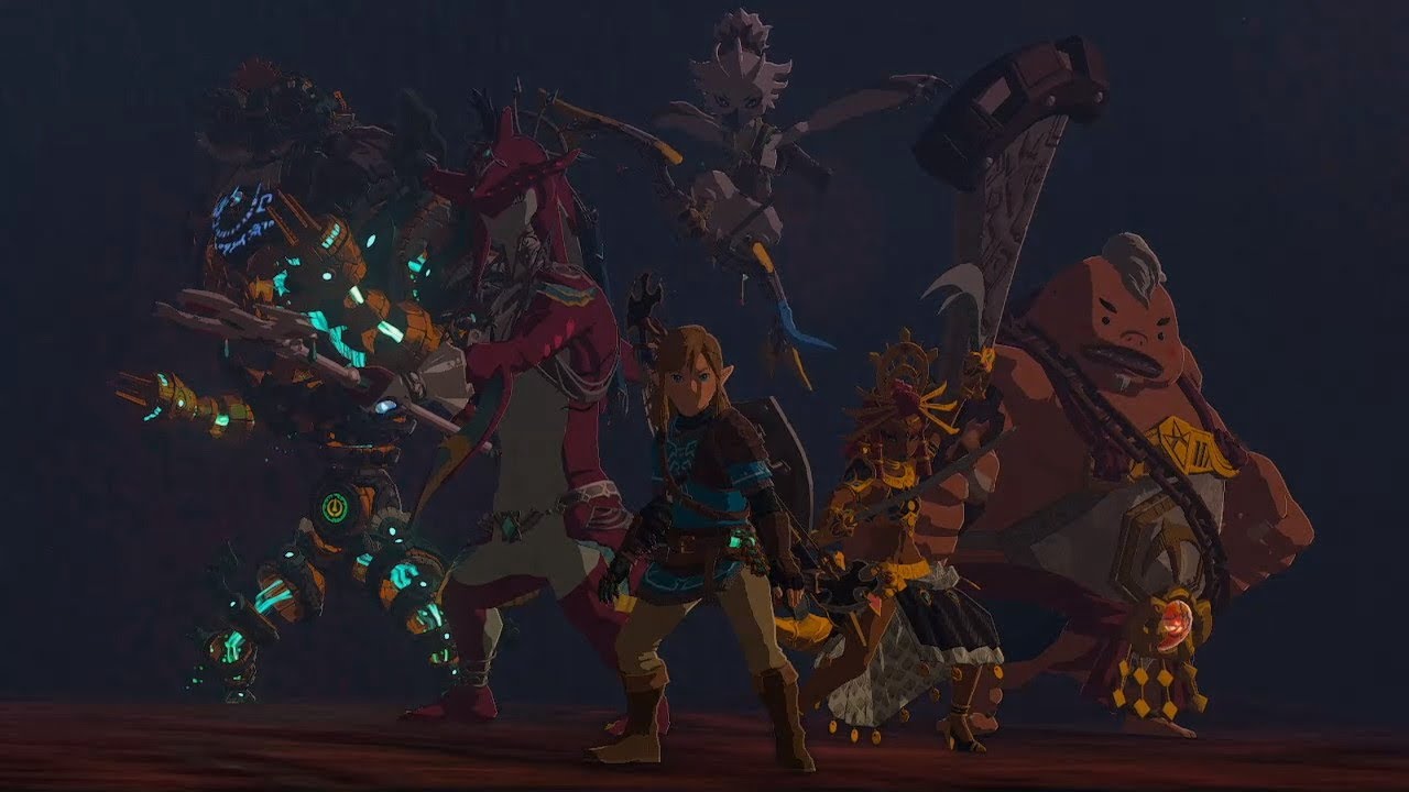 Zelda: TotK Story All Bosses No Damage - YouTube