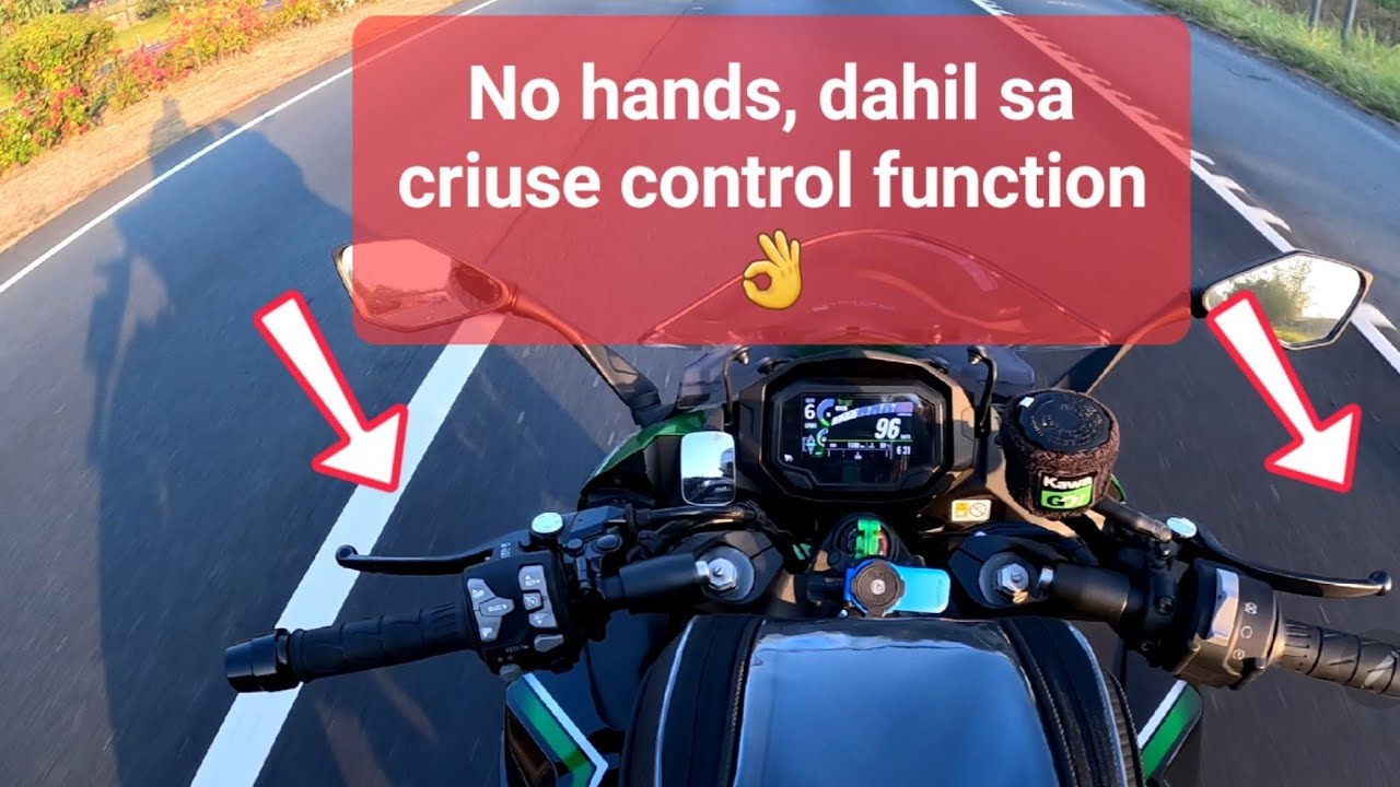 Ninja SX 1000 , quick shifter & cruise control function. - YouTube