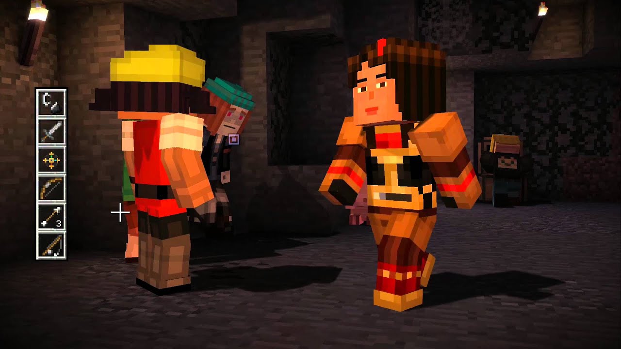 Minecraft Story Mode Ep 4 A Block And A Hard Place Part 1 Choice