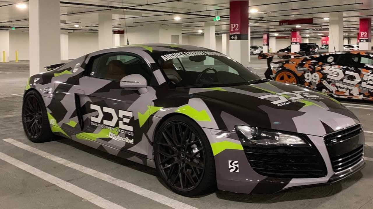 DailyDrivenExotics (DDE) - Audi R8 - YouTube