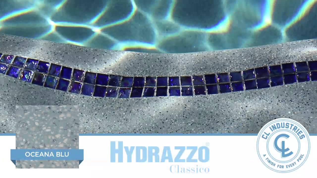 Polished Marble Pool Finish Hydrazzo Classico | Oceana Tuscana and Oceana Blu - YouTube