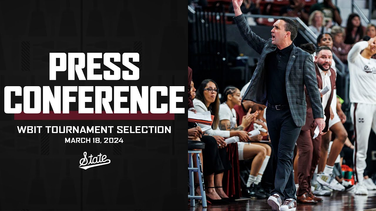 WOMEN'S BASKETBALL | WBIT SELECTION PRESS CONFERENCE - YouTube