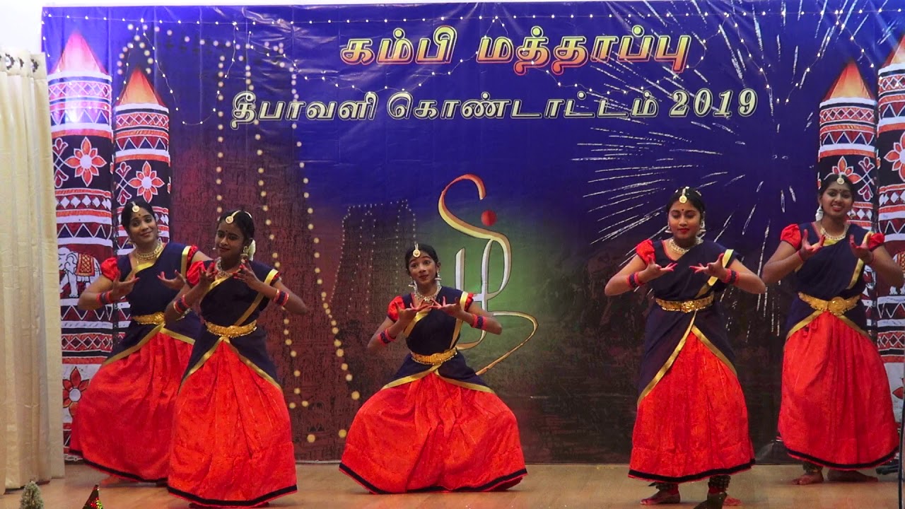Tamil folk song at Kambi Mathappu diwali festival 2019 - YouTube