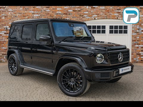 2021/21 MERCEDES-BENZ G400 AMG LINE IN OBSIDIAN BLACK METALLIC WITH ...