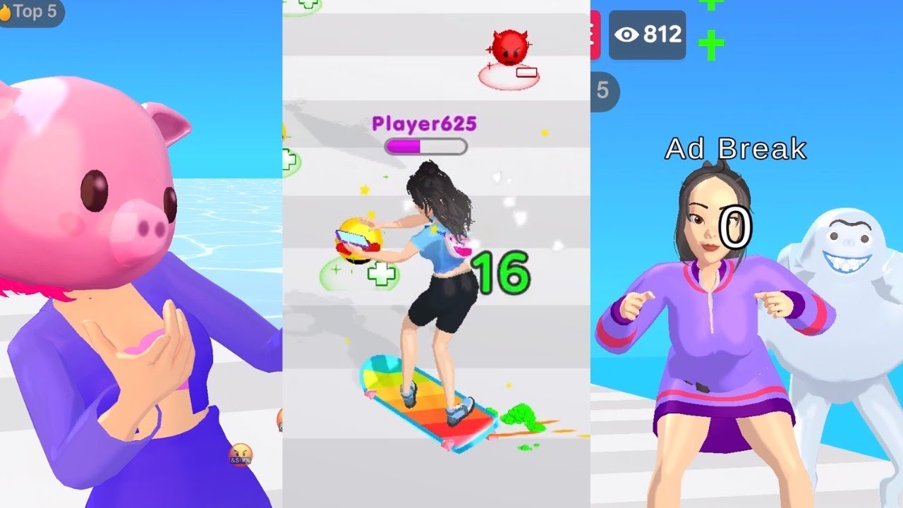 Streamer Rush Game Hot 2023 All Levels Gameplay Walkthrough Android,IOS ...