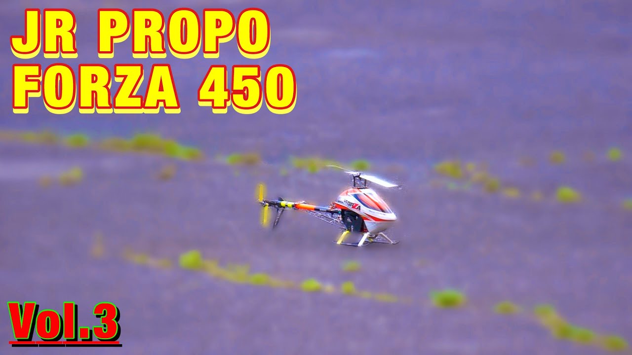 JR PROPO FORZA 450 RC Helicopter Vol.3 YOKO - YouTube