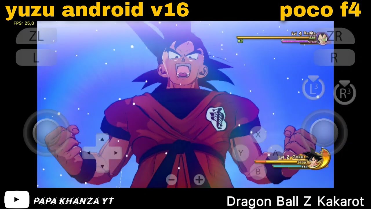 DRAGON BALL Z KAKAROT YUZU ANDROID V16 POCO F4 + SETTINGS + DRIVER ...