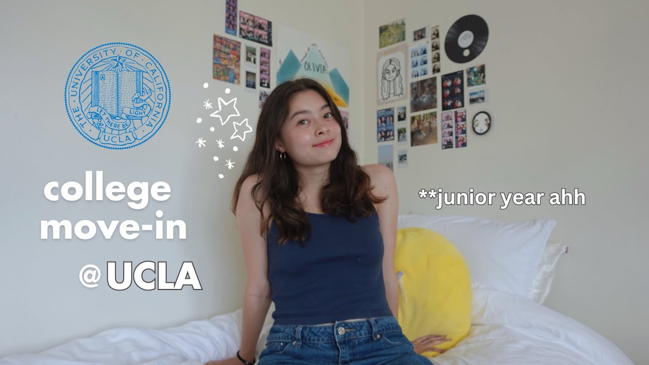 COLLEGE MOVE-IN @ UCLA *junior year* 📦 desk and room organizing, new ...