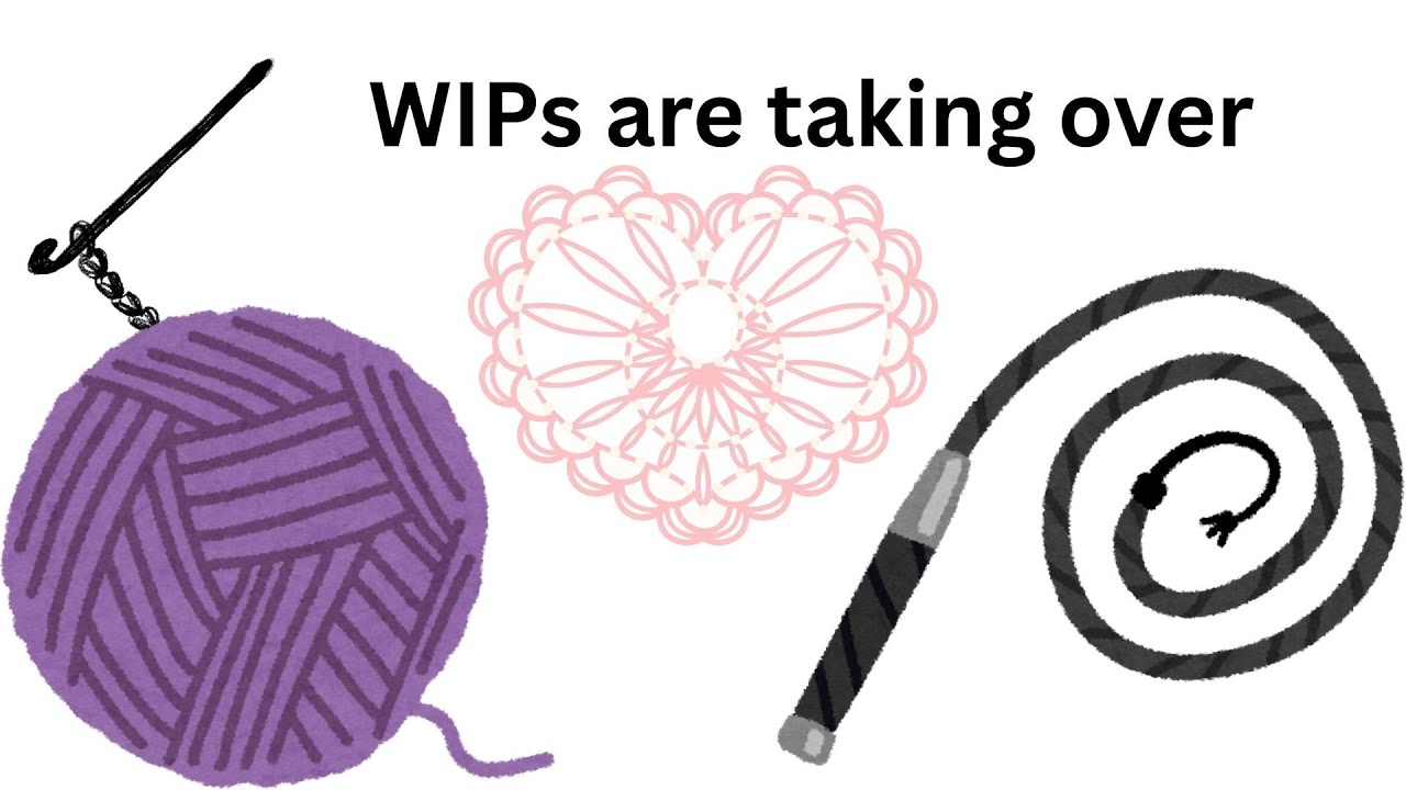 WIP a rific Wednesday - the WIPs are taking over but I will whip them ...