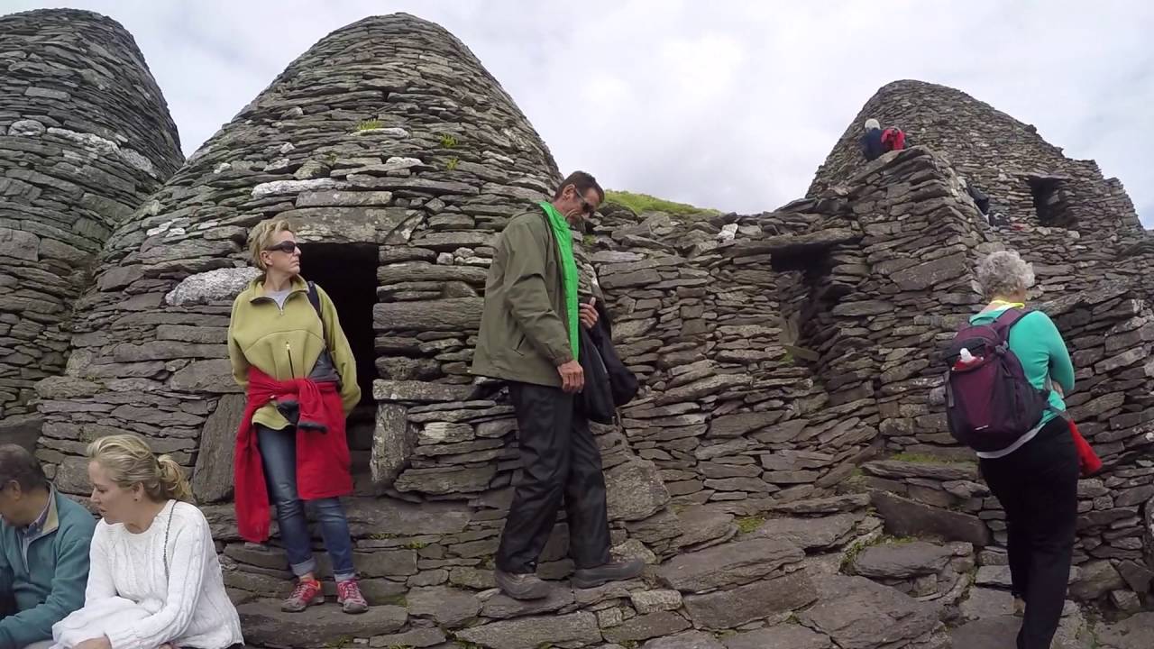 Hiking up the "Star Wars" steps on Skellig Michael - YouTube
