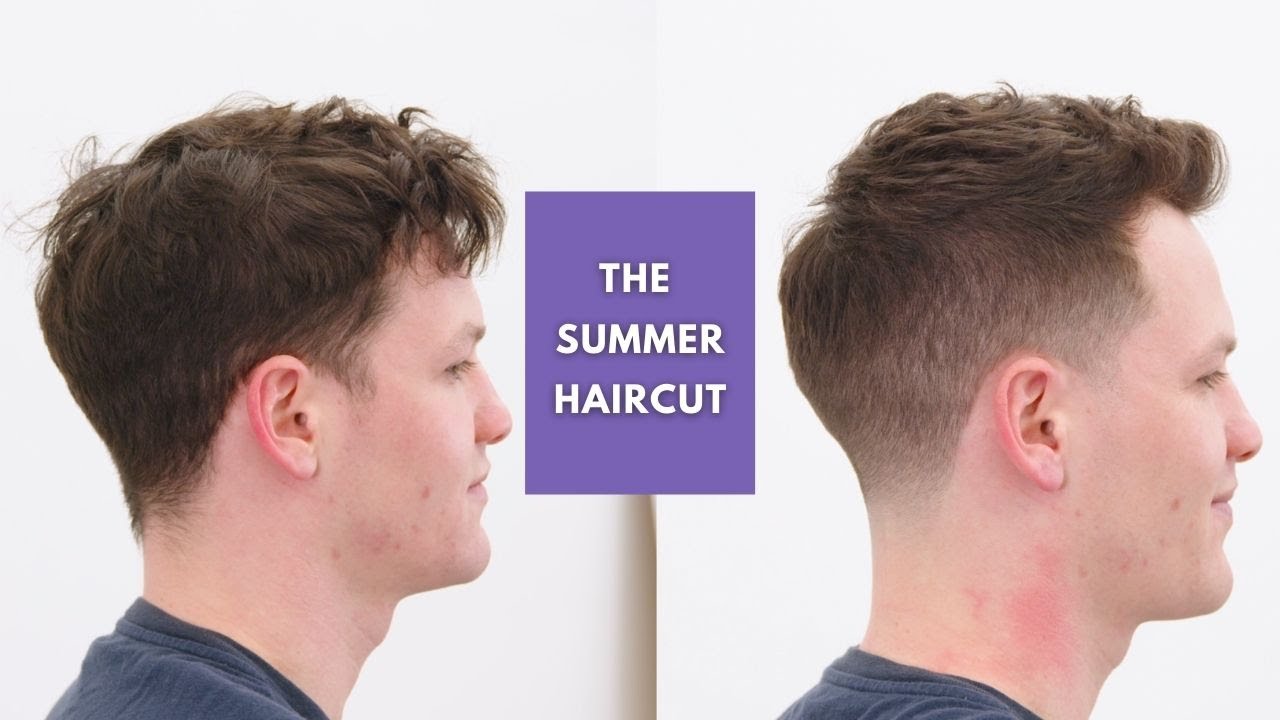 The Perfect Summer Hairstyle! [ Haircut & Styling ] - YouTube